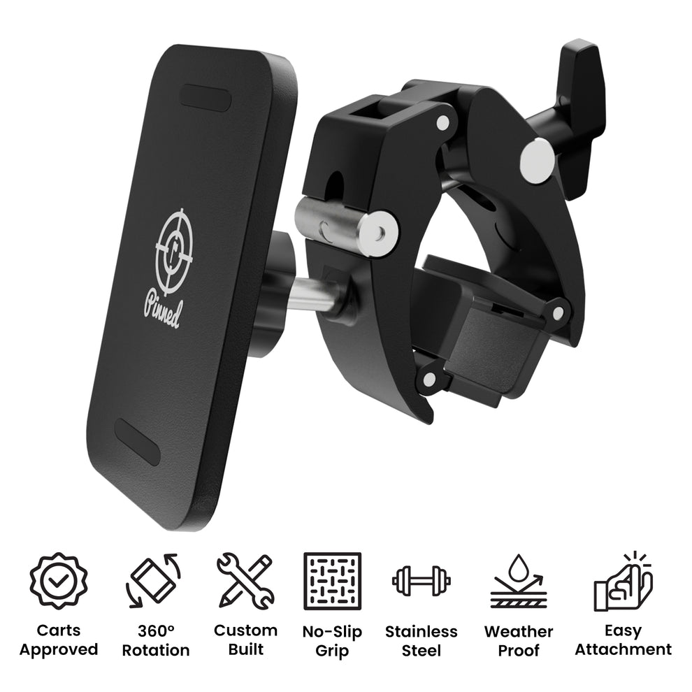 Caddie Cart Mount – Pinned Golf