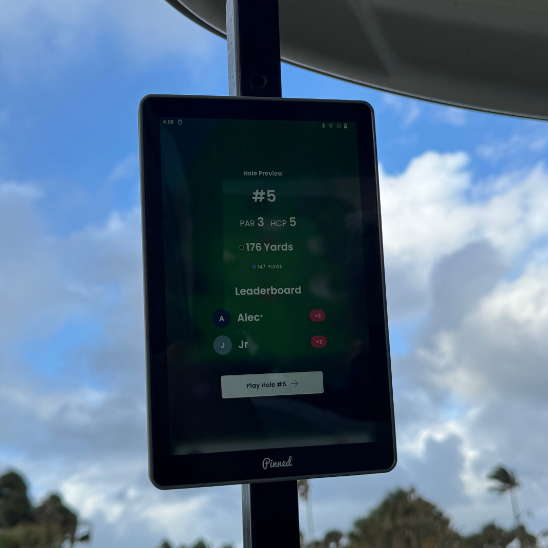 BTS Caddie – Pinned Golf